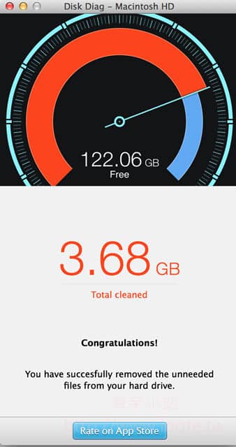 [MAC] Disk Diag ~ 快速清除系統不需要的檔案及大型檔案 - 海芋小站