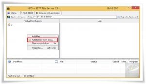 [HFS] Http File Server 2.3m 英文免安裝版 ~ 5分鐘快速架好檔案伺服器 - 海芋小站