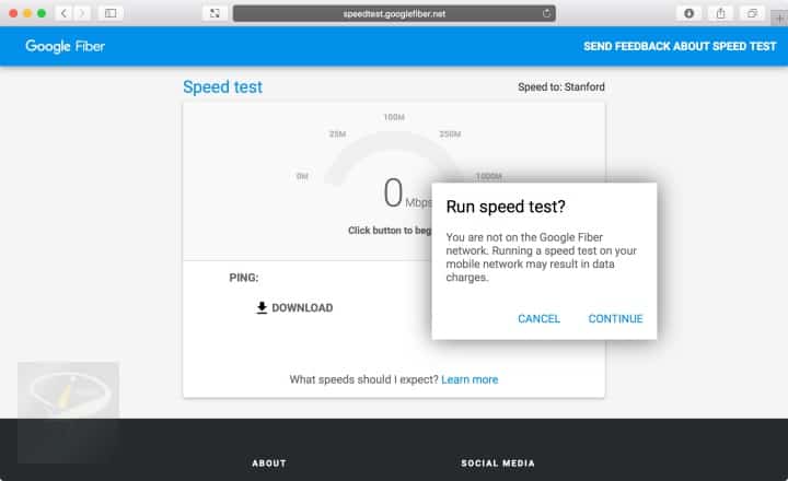 Google 推出免費測速工具 Google Fiber Speed Test，一鍵就可以測試網路速度 - 海芋小站