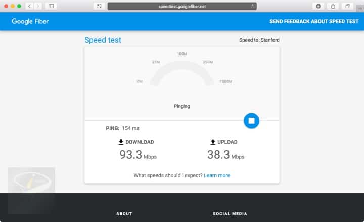 Google 推出免費測速工具 Google Fiber Speed Test，一鍵就可以測試網路速度 - 海芋小站